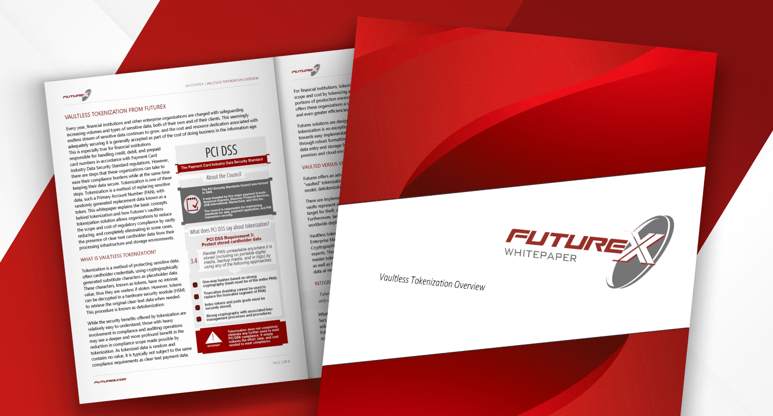 Futurex Tokenization | Vaultless Security for Sensitive Data